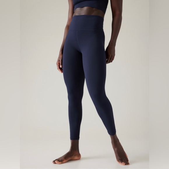 Athleta | Pants & Jumpsuits | Nwtathleta Navy Ultra High Rise Elation ...
